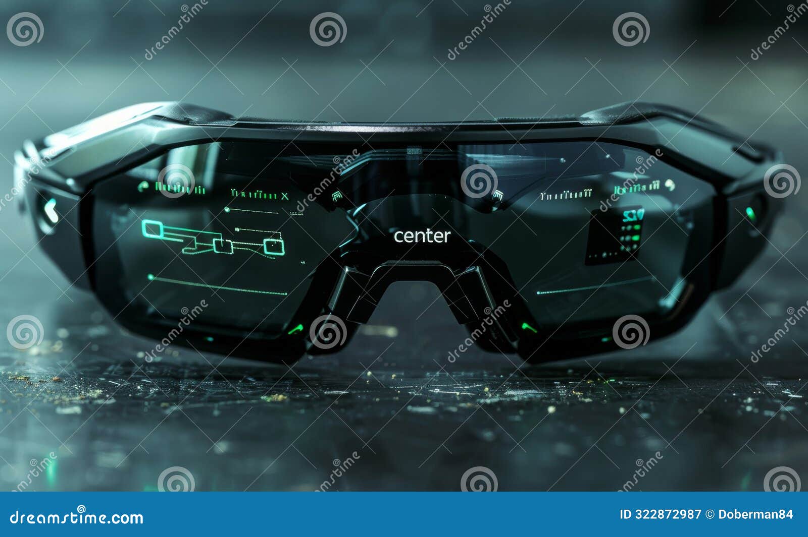 Cutting-edge Smart Glasses with LED Display Showcasing Futuristic ... Cutting-edge Smart Glasses with LED Display Showcasing Futuristic ...