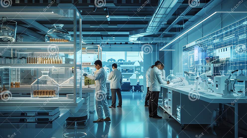 Cutting Edge STEM Lab Budding Scientists Engaged in Hands on Learning ...