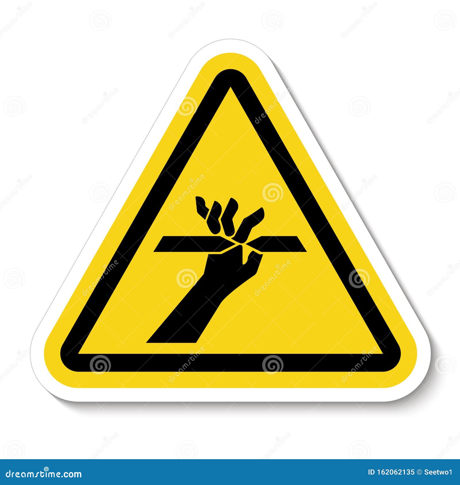 Cutting of Fingers Symbol Sign Isolate on White Background,Vector ...