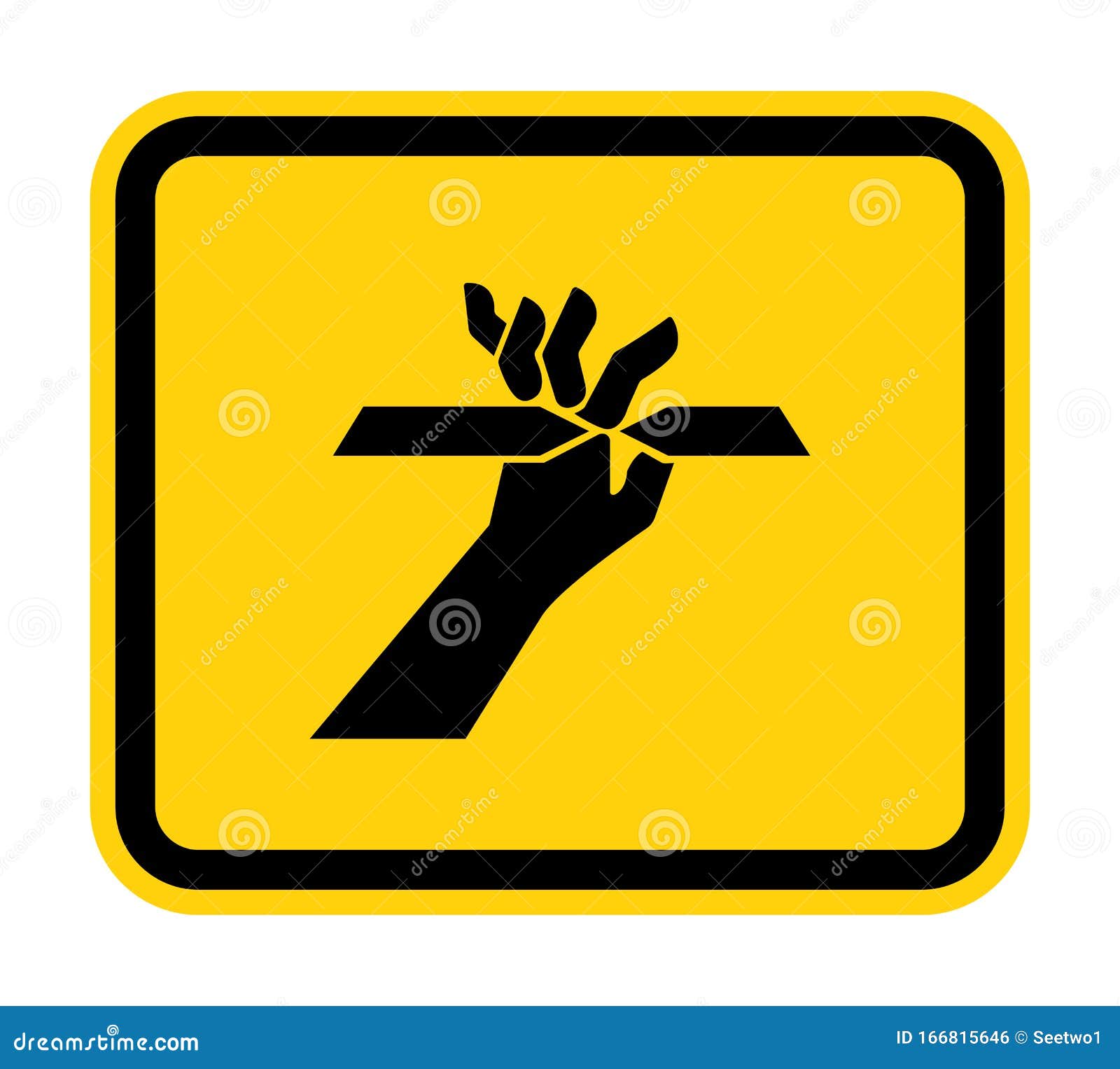 Cutting of Fingers Symbol Sign Isolate on White Background,Vector ...