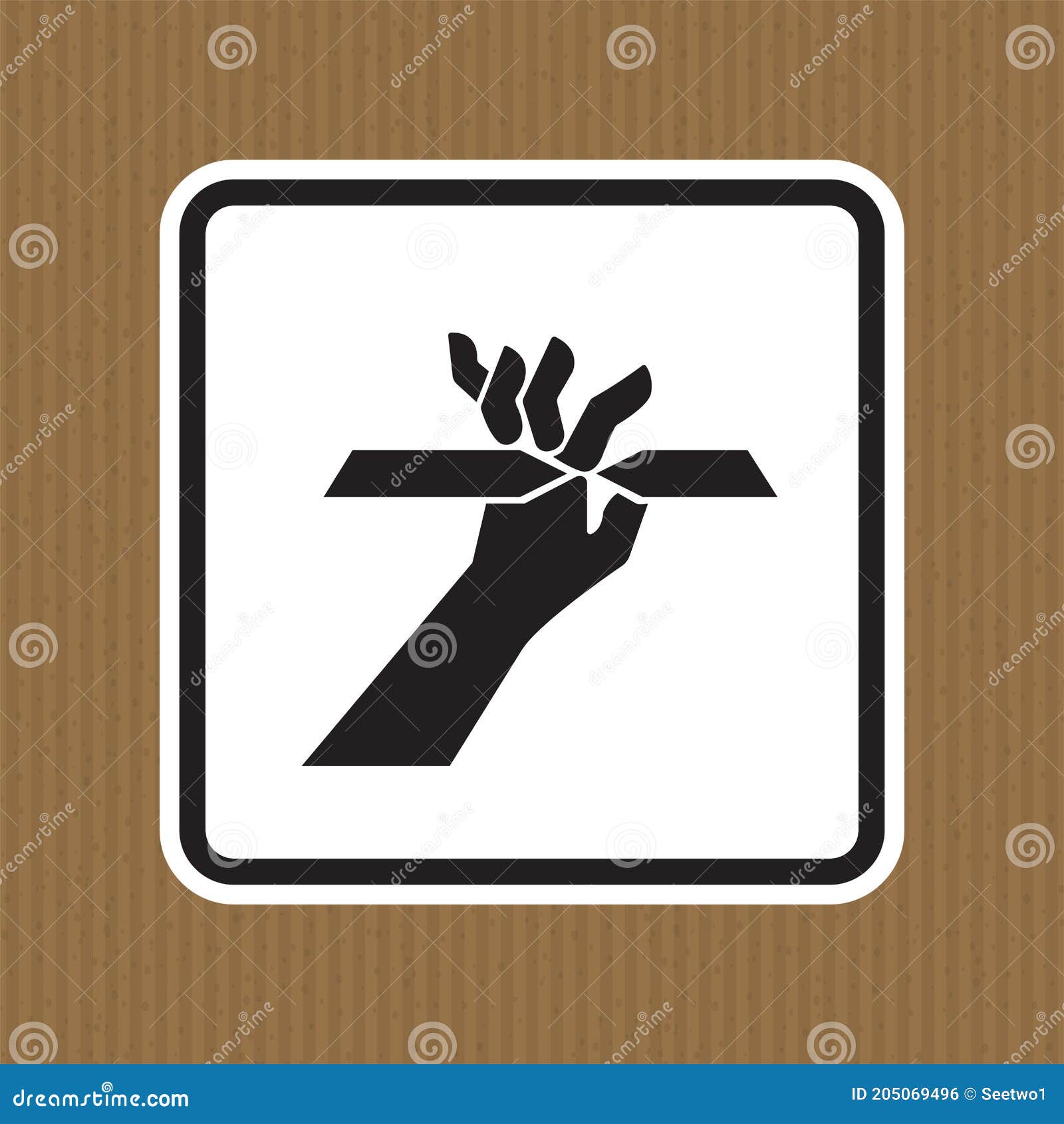 Cutting of Fingers Symbol Sign Isolate on White Background,Vector ...