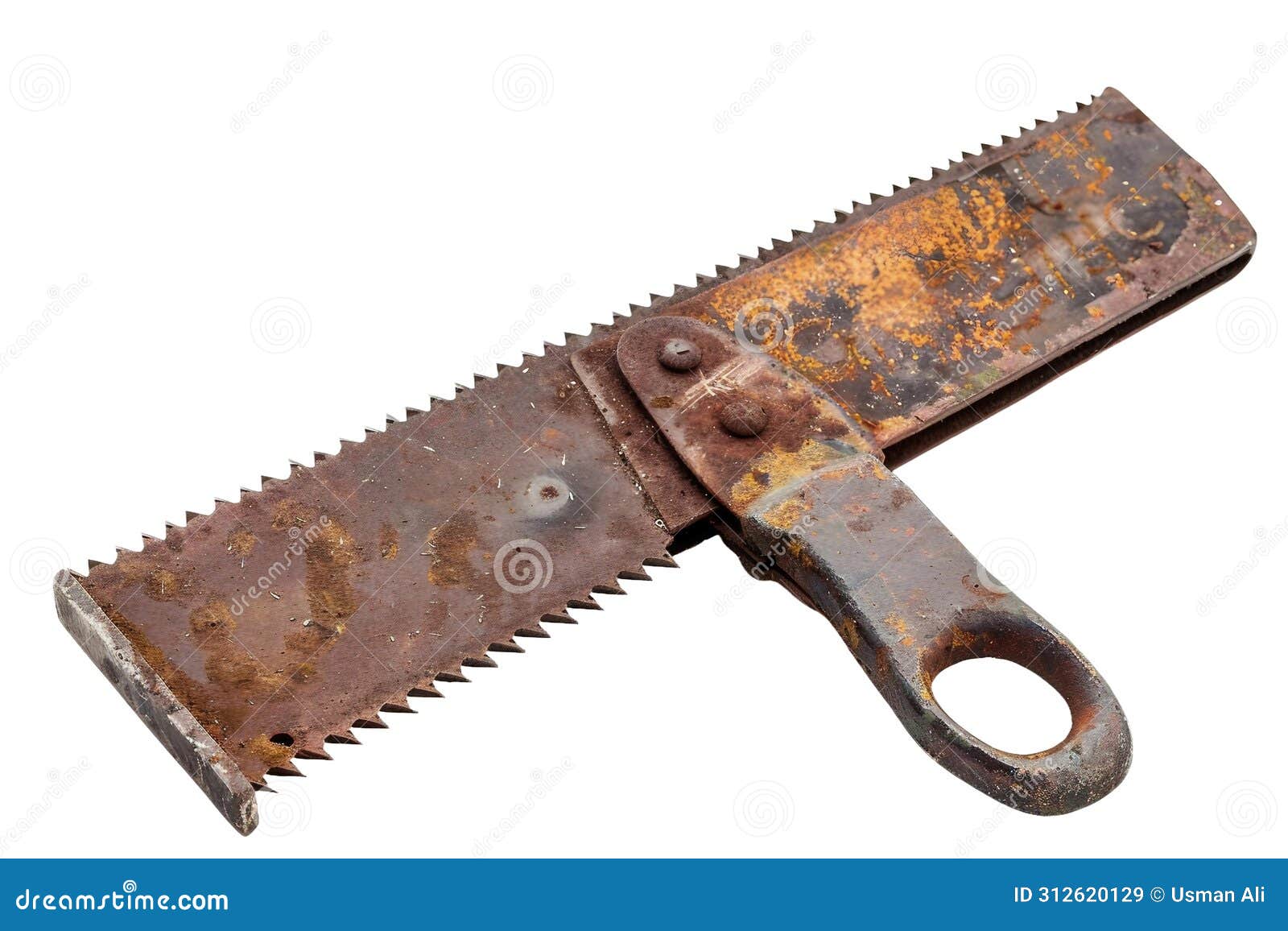 Cutting Iron Saw on White Background Stock Image - Image of industrial ...