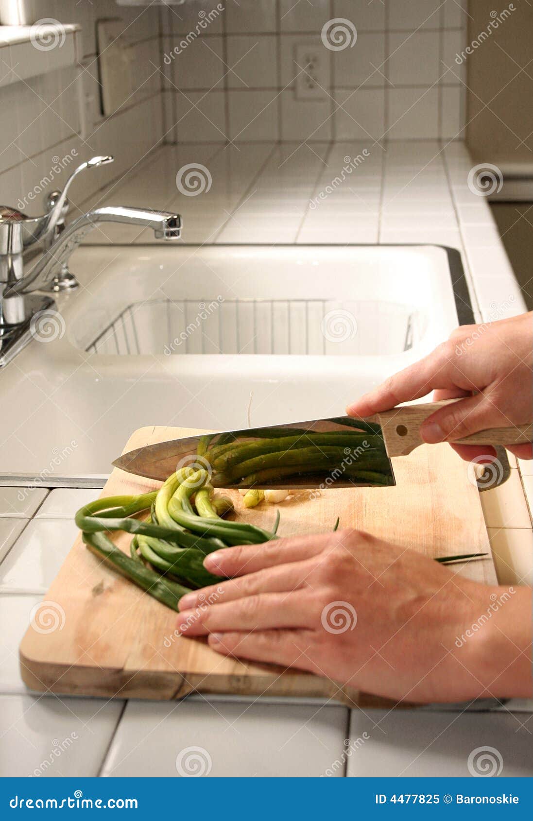 Cutting In The Kitchen Picture. Image: 4477825