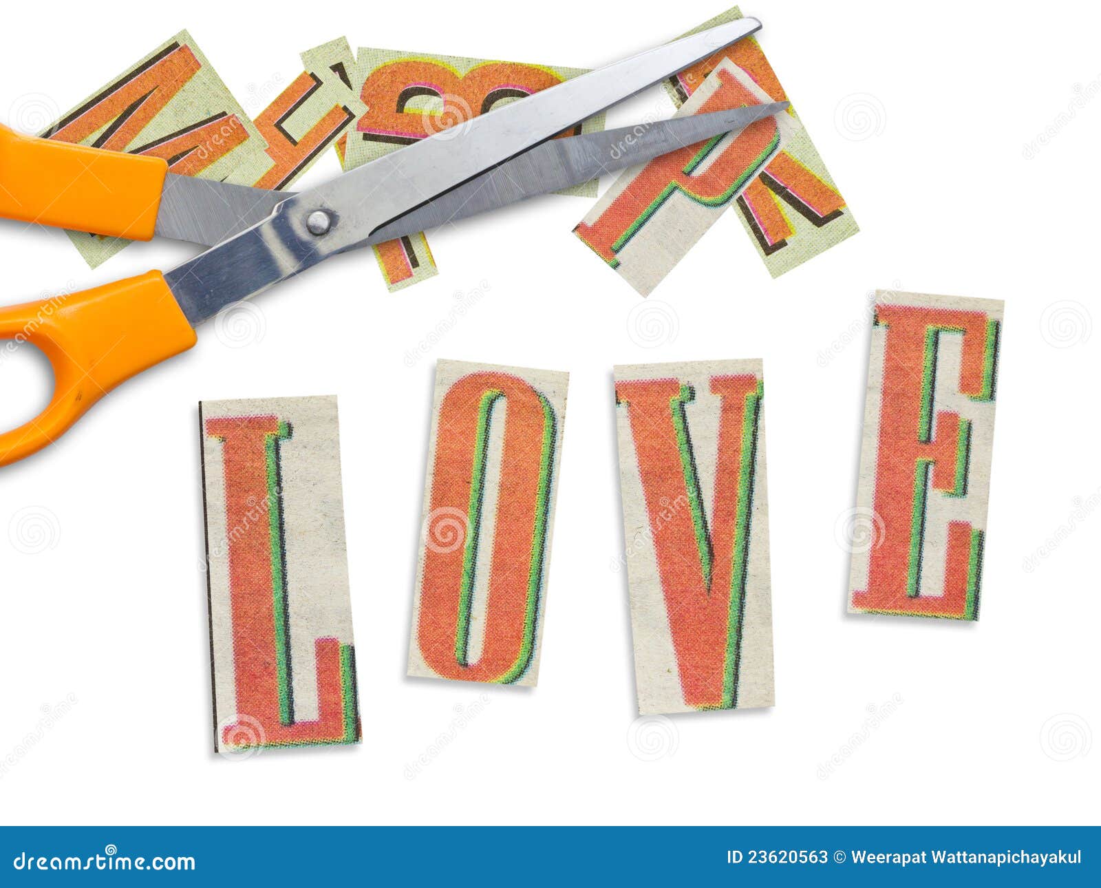 Cutting love stock image. Image of magazine, artistic - 23620563