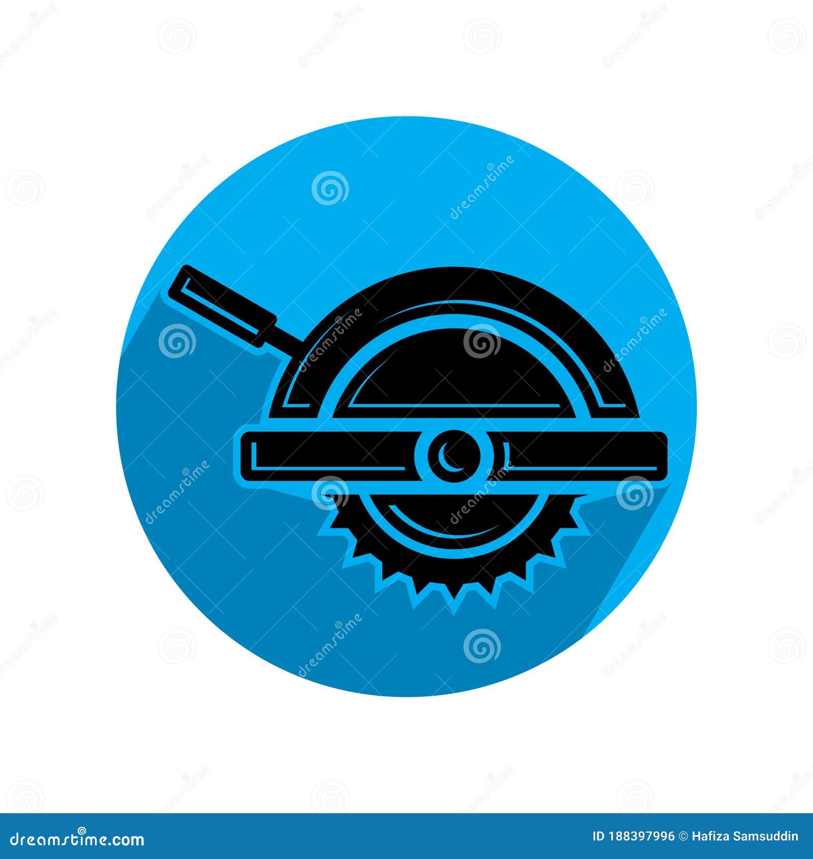 Cutting Machine. Vector Illustration Decorative Design Stock Vector ...
