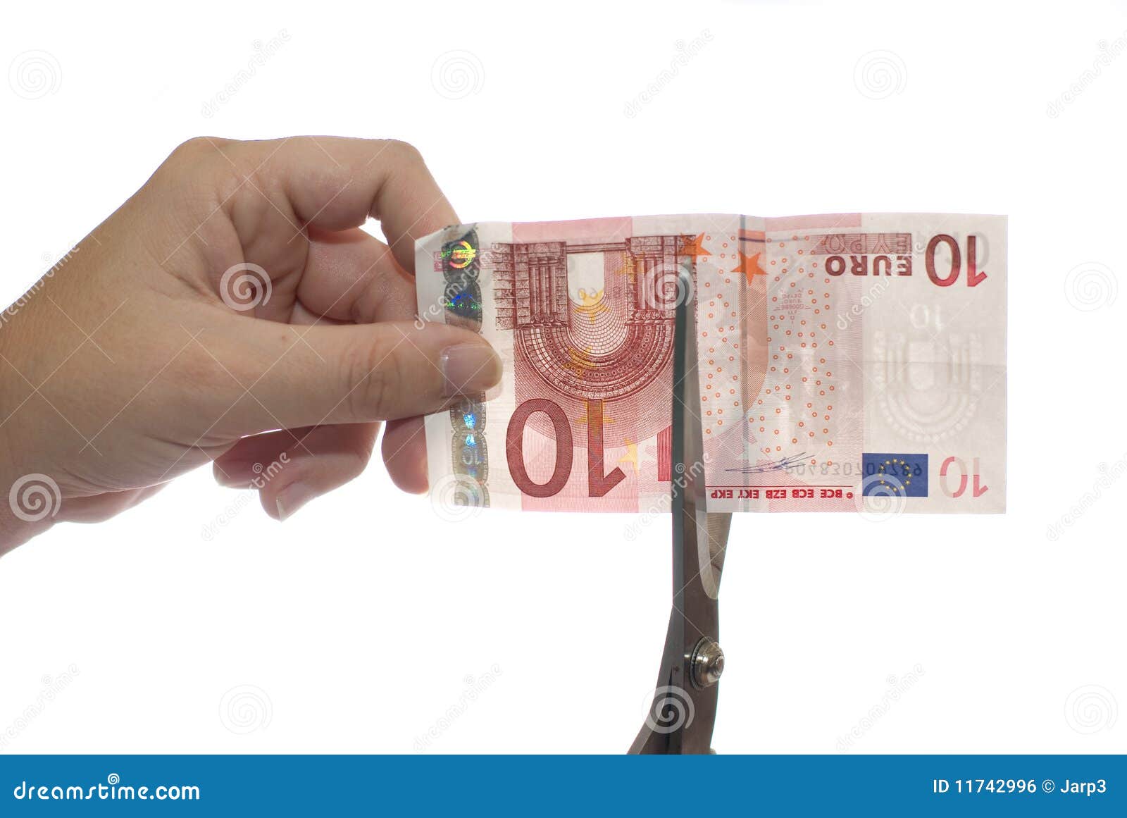 Cutting the money stock photo. Image of value, tickets - 11742996
