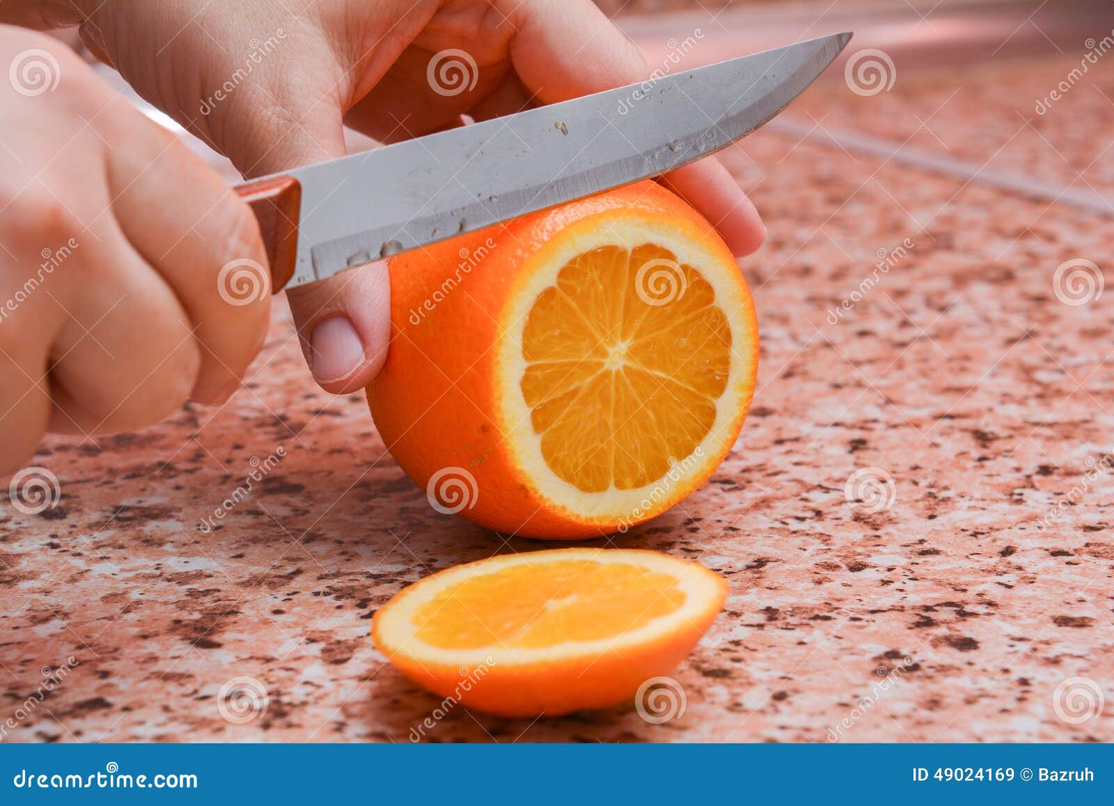 Cutting of orange stock image. Image of orange, fruit - 49024169