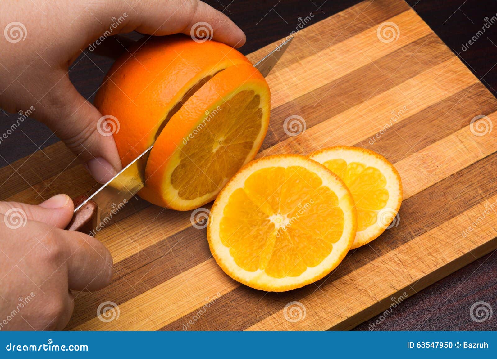 Cutting by orange stock photo. Image of board, food, vitamin - 63547950