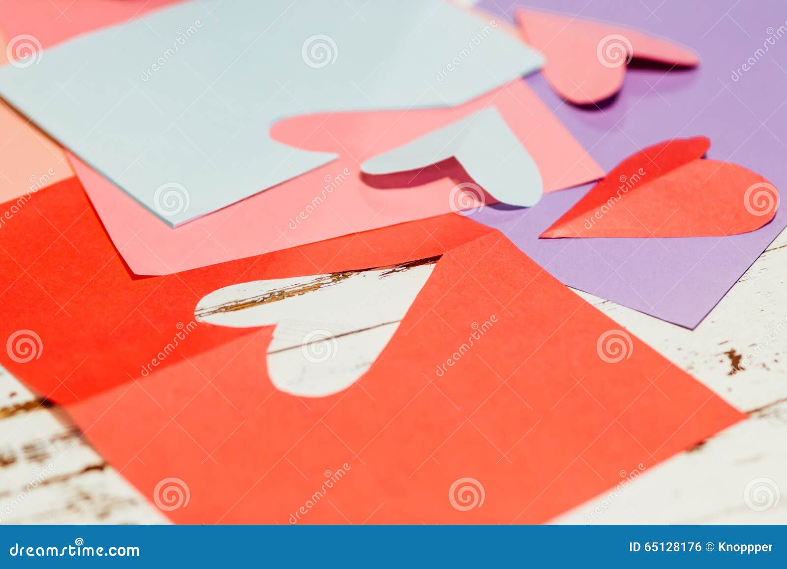 Cutting out paper heart stock photo. Image of heart, craft - 65128176
