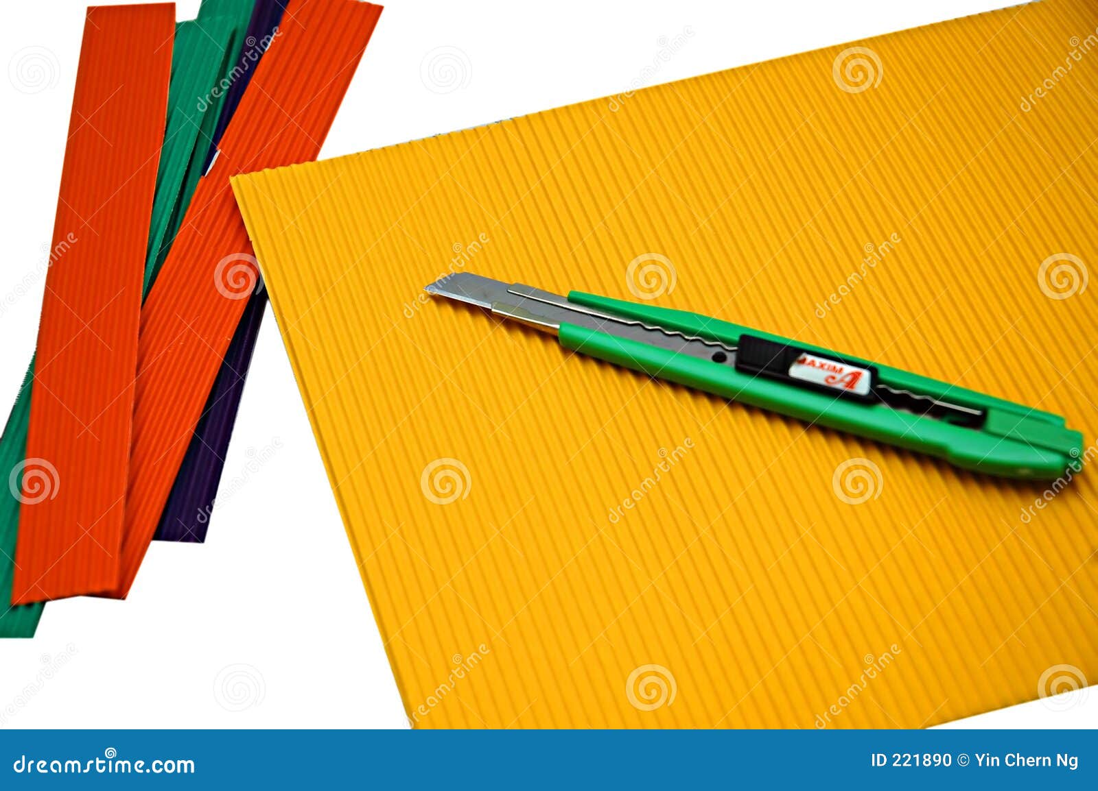 Cutting Paper Stock Photo - Image: 221890
