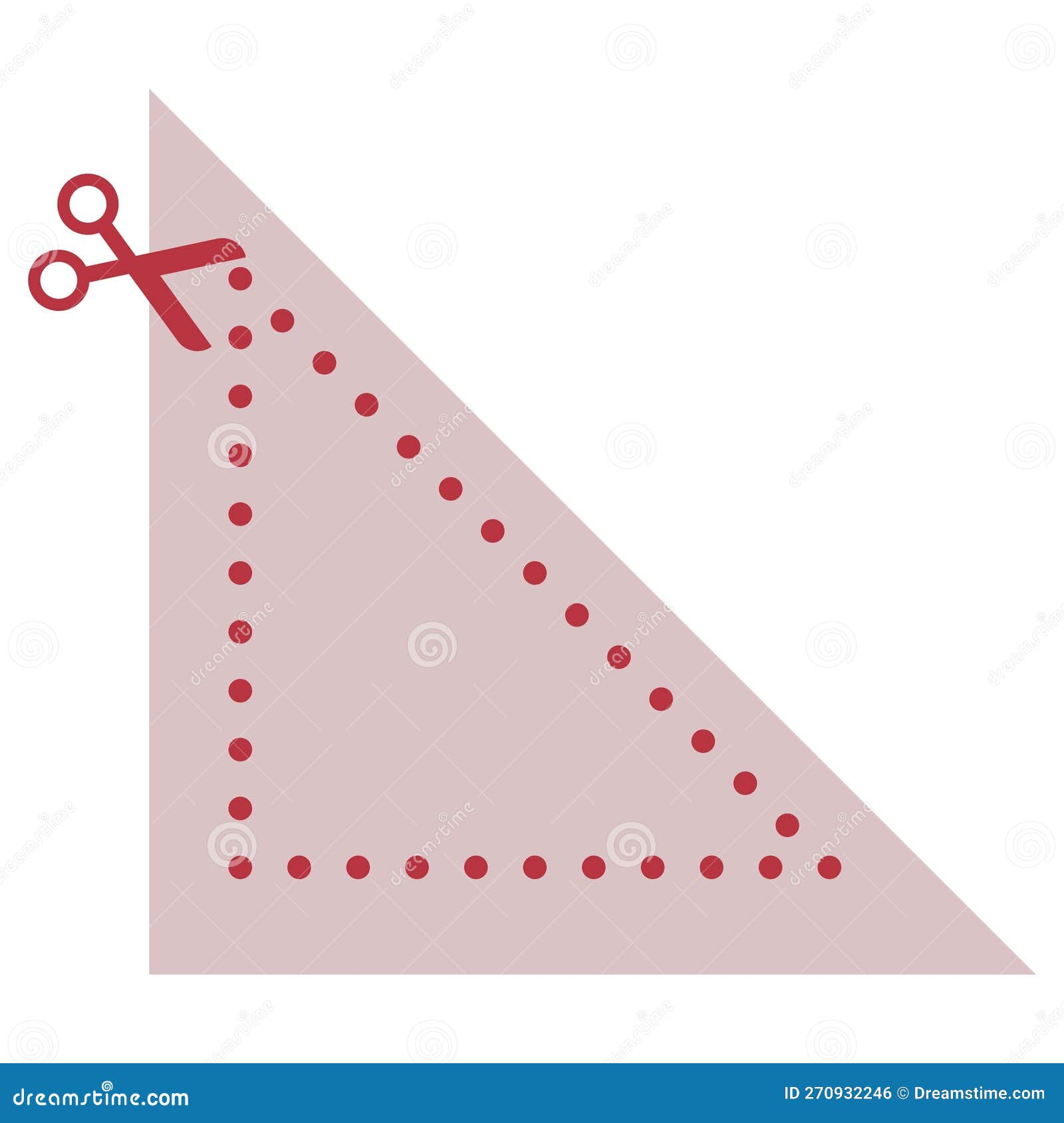 Cutting Practice Activites Right Angle Shape Symbol Element for ...