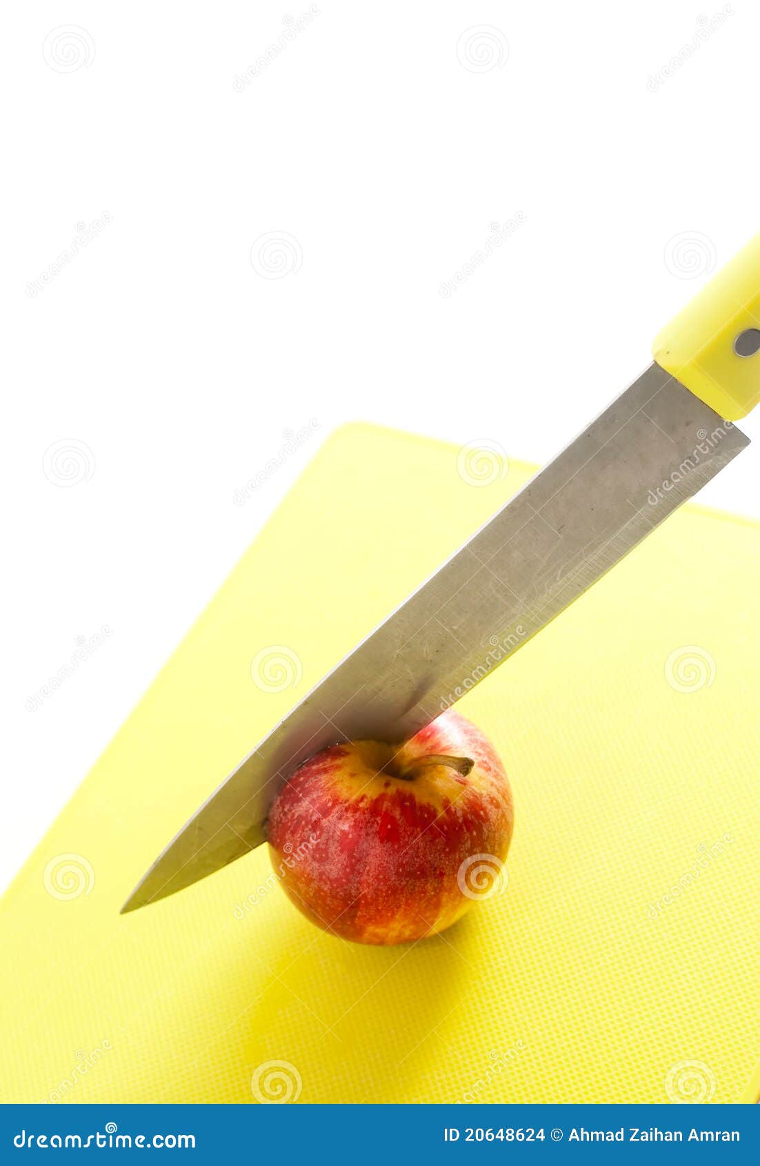 Cutting of the red apple stock photo. Image of knife - 20648624