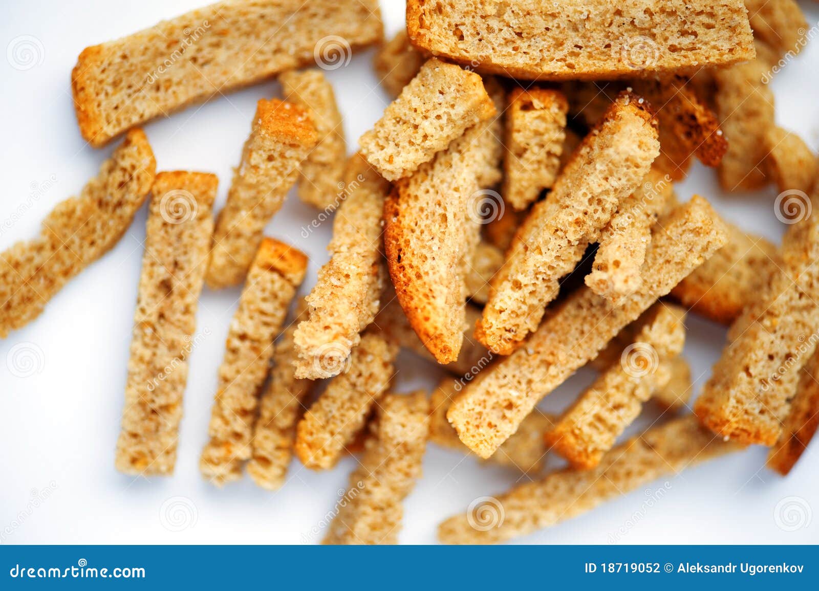 Cutting rusk stock photo. Image of brown, rusk, sliced - 18719052