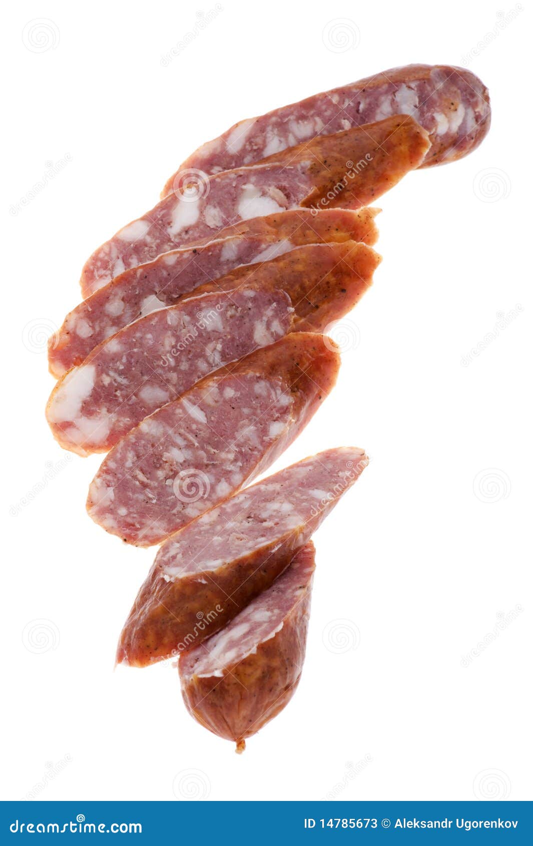 Cutting Sausage stock image. Image of pork, wurst, tasty - 14785673