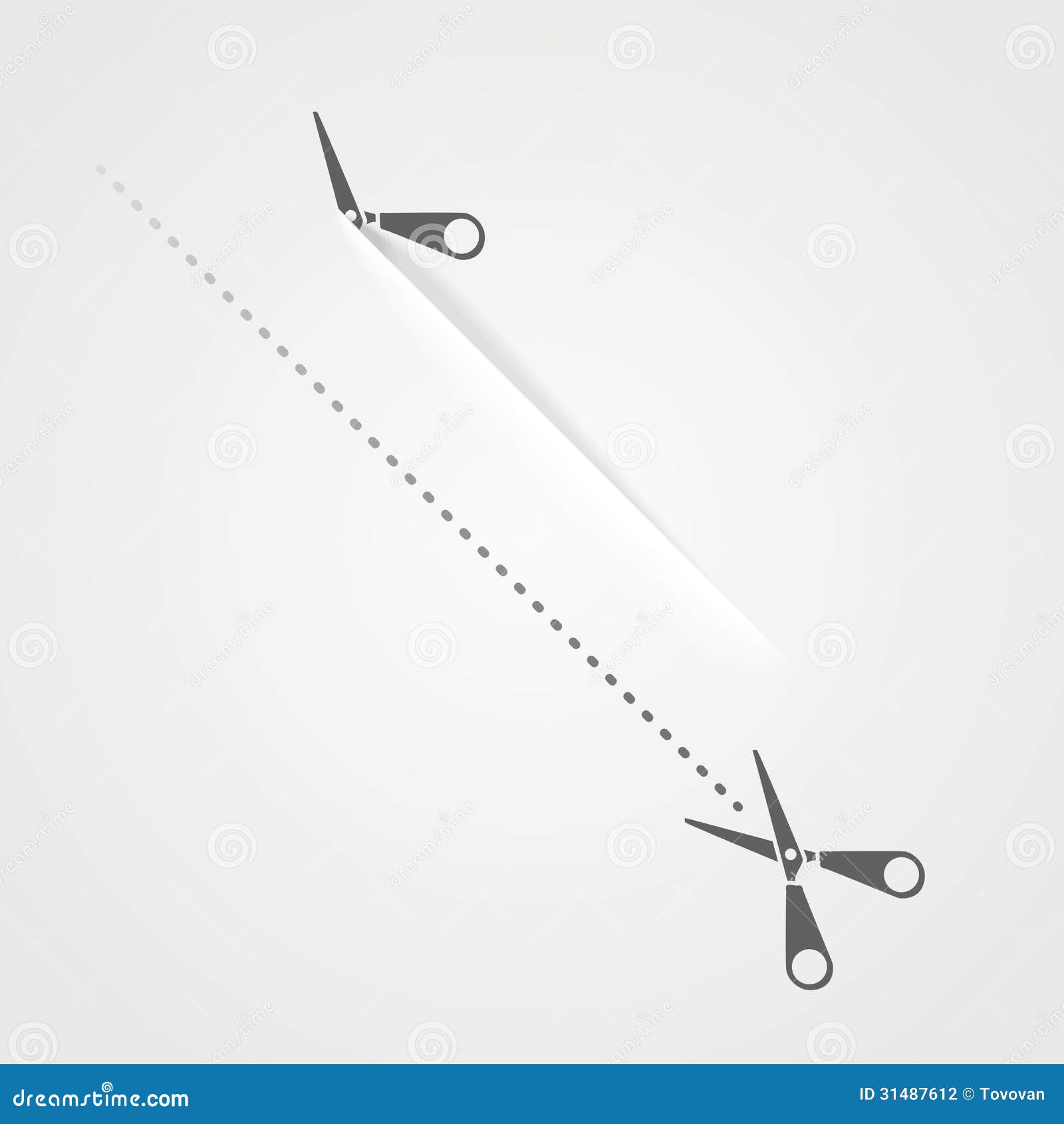 Cutting scissors template stock vector. Illustration of note - 31487612