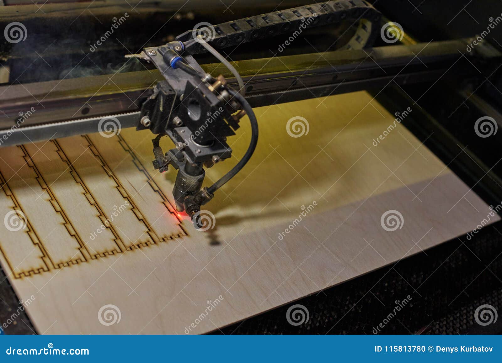Cutting shapes for the box stock photo. Image of factory - 115813780