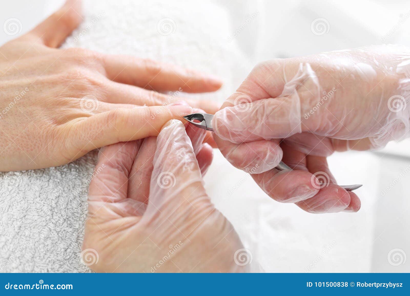 Cutting skins with strings stock photo. Image of hygiene - 101500838