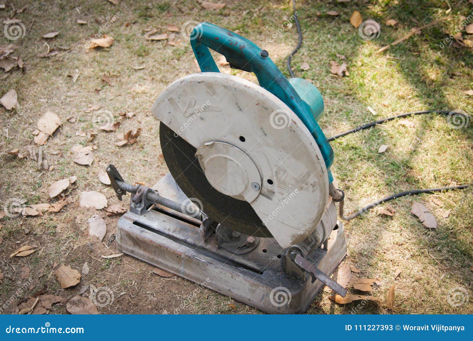 Cutting steel machine stock image. Image of blade, cutter - 111227393