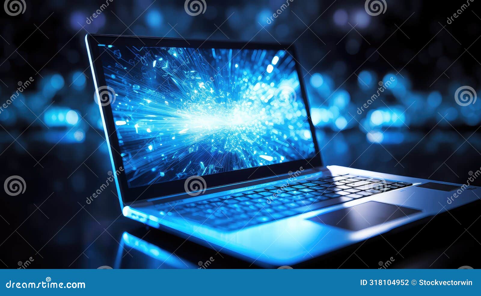 Cutting Technology Refresh the Second Photo Shows Stock Illustration ...