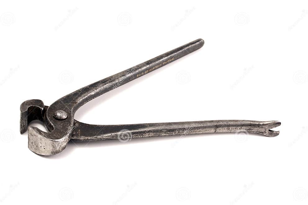 Cutting tongs stock photo. Image of single, repair, industrial - 10749246