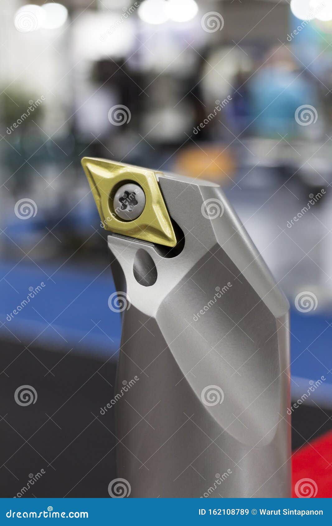 Cutting Tool Chip in Holder Ready for Machining Process by Cnc Lathe ...