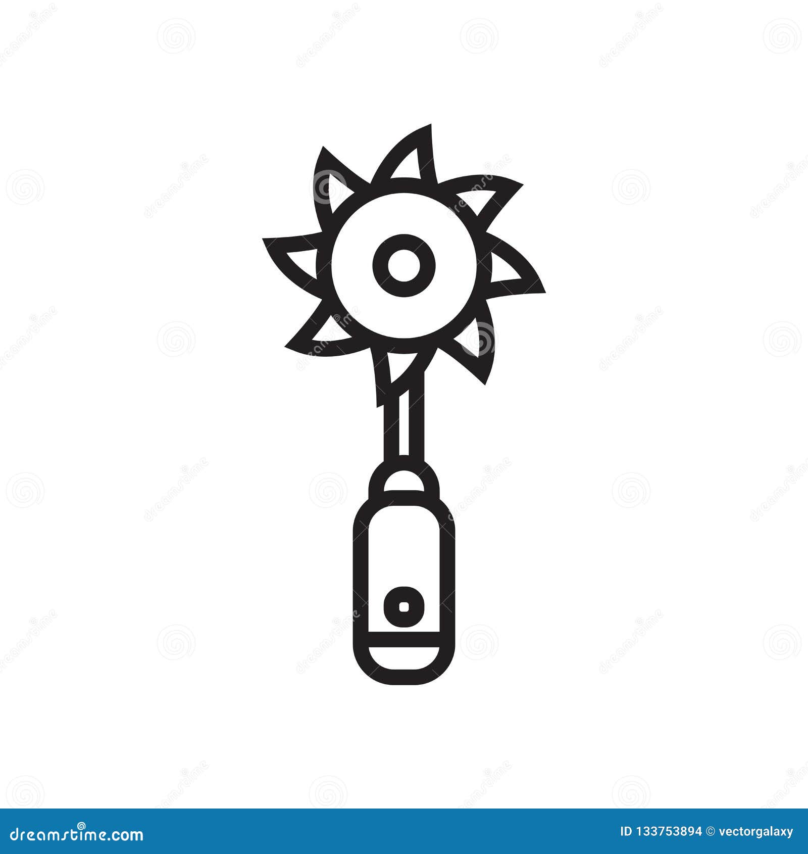 Cutting Tool Icon Vector Sign and Symbol Isolated on White Background ...