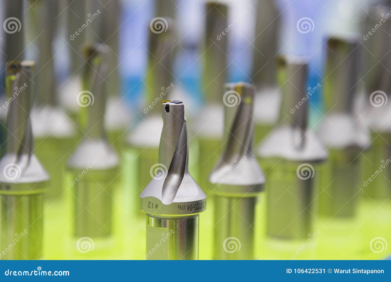 Cutting Tool for Machining Process Stock Image - Image of process ...