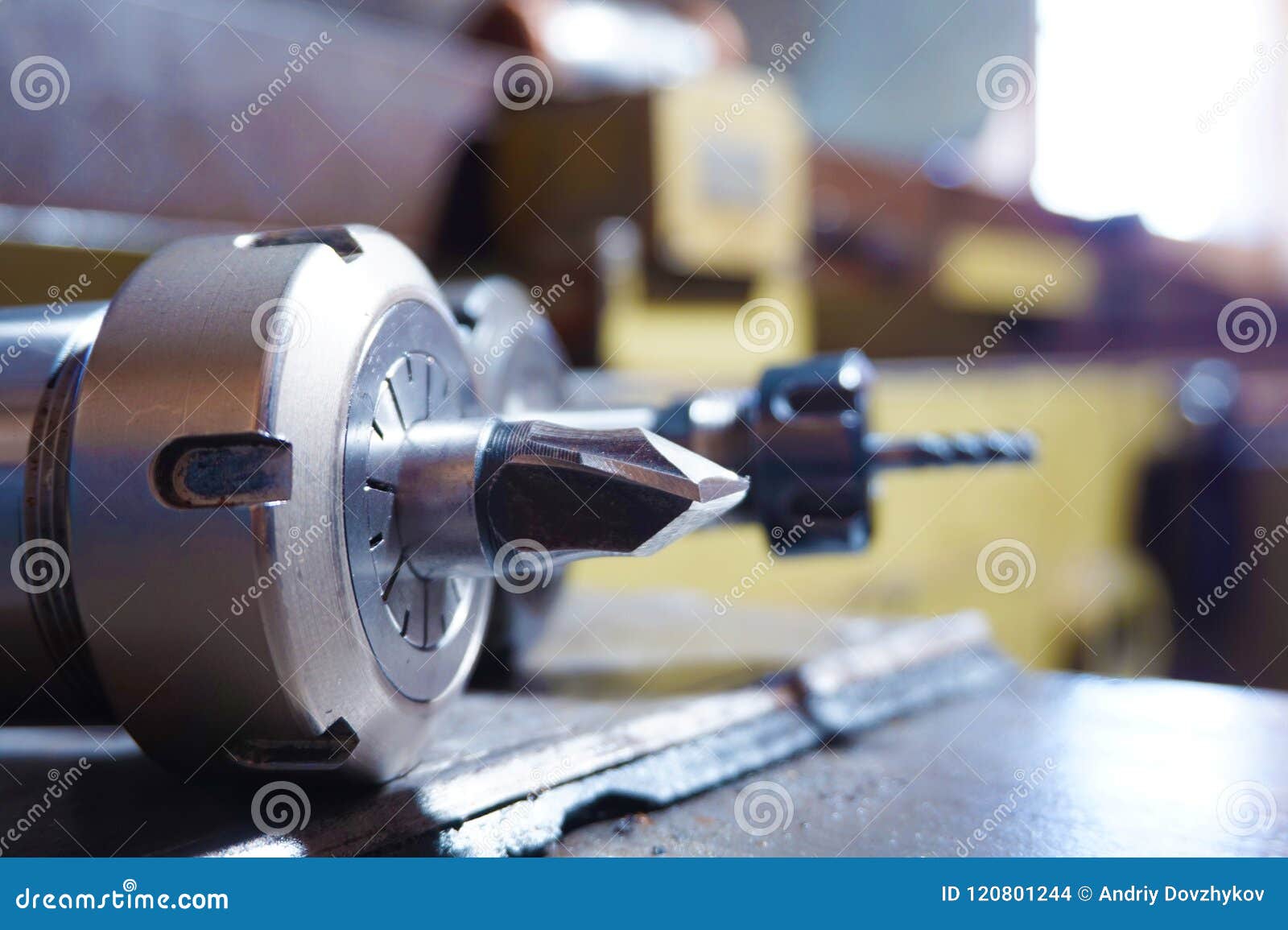 Cutting Tools on the Rack and Ready-to-operate Cnc-machining with a ...