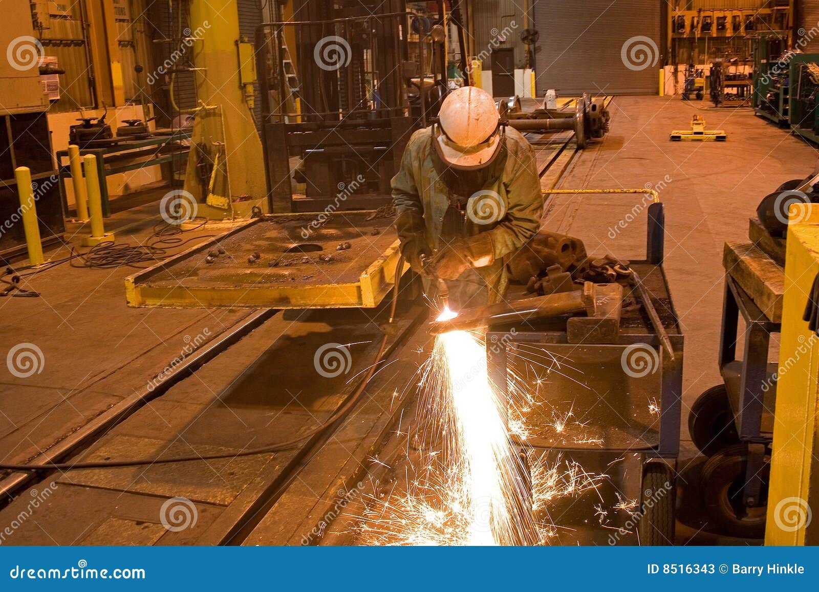 Cutting Torch stock image. Image of railroad, shop, torch - 8516343