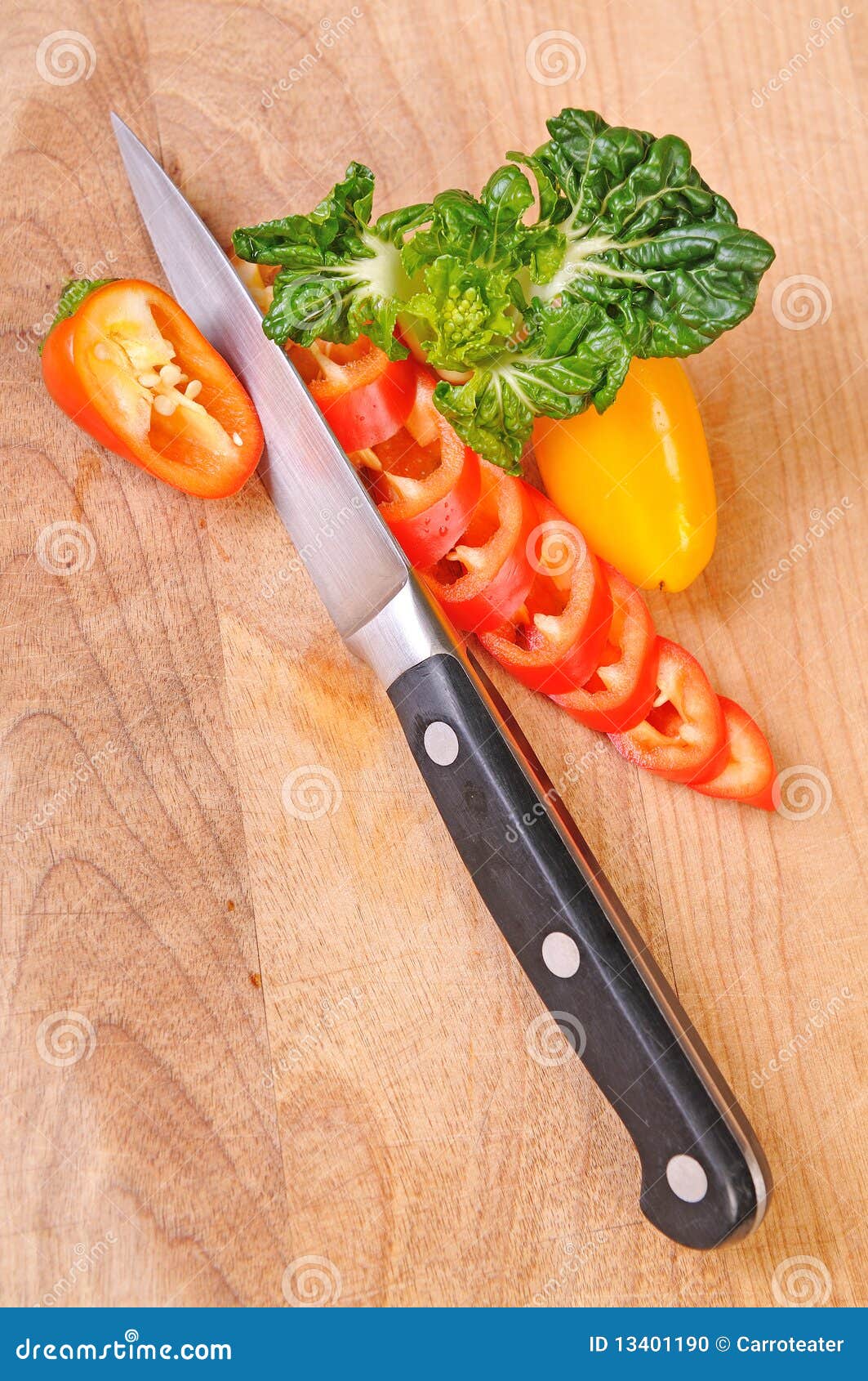 Cutting vegetables stock photo. Image of cabbage, isolated - 13401190