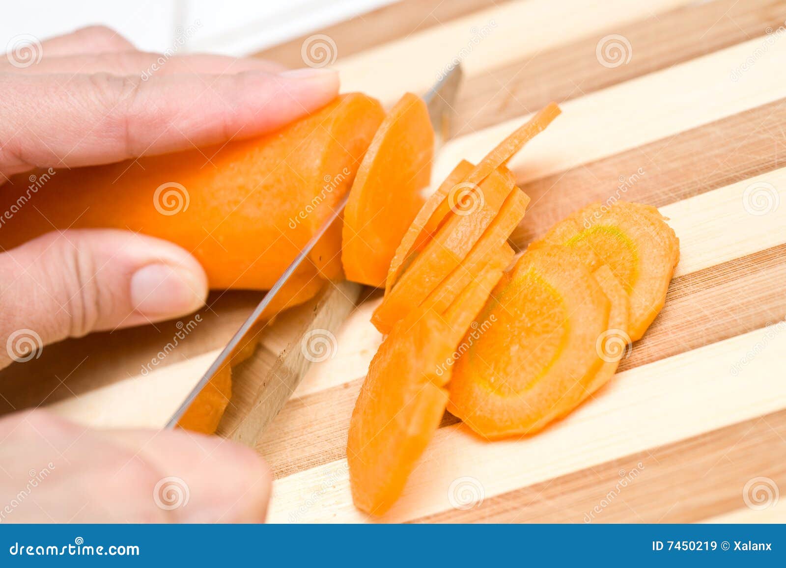 Cutting vegetables stock image. Image of lifestyle, ingredient - 7450219