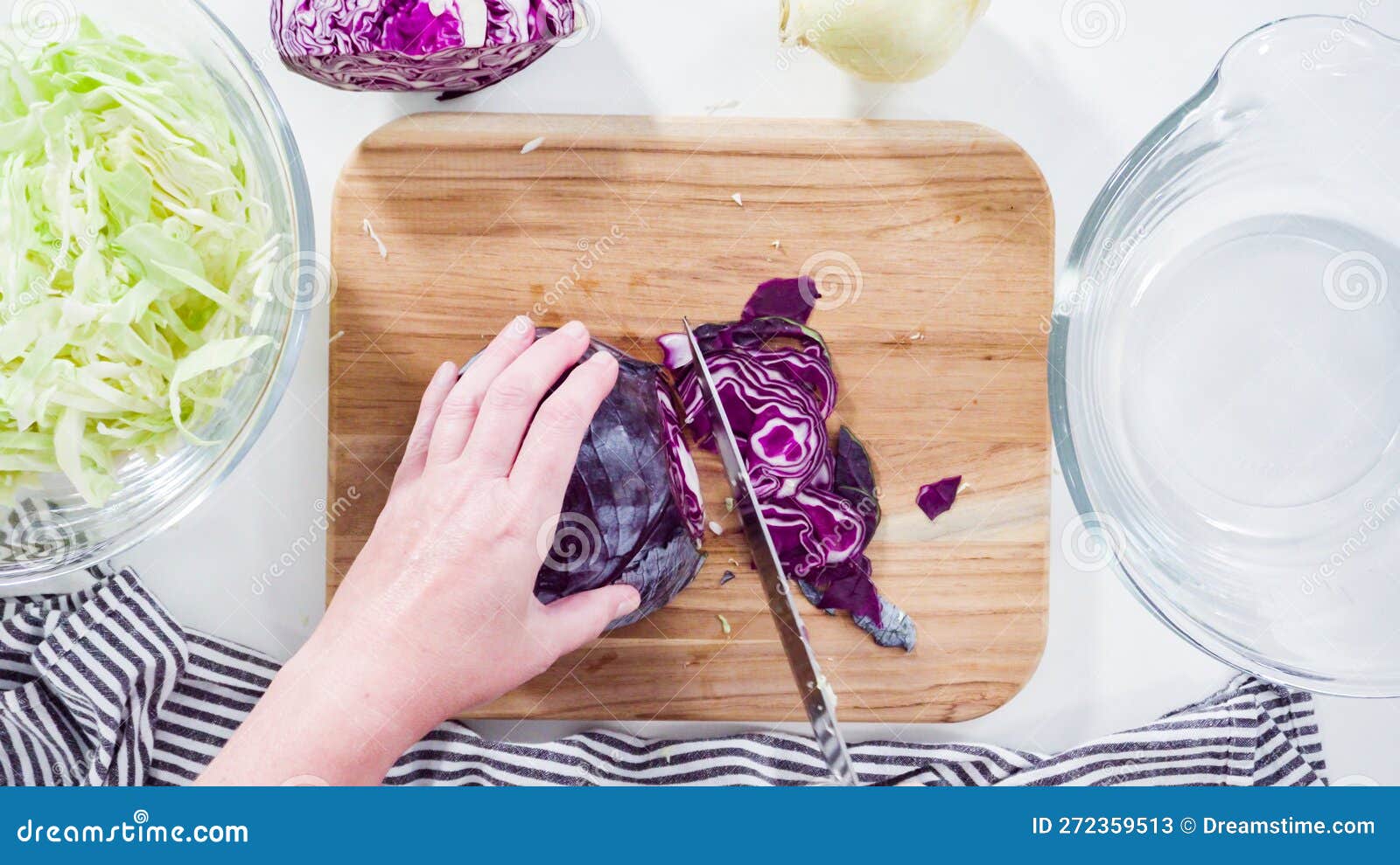 Cutting vegetables stock image. Image of vegetable, shredding - 272359513