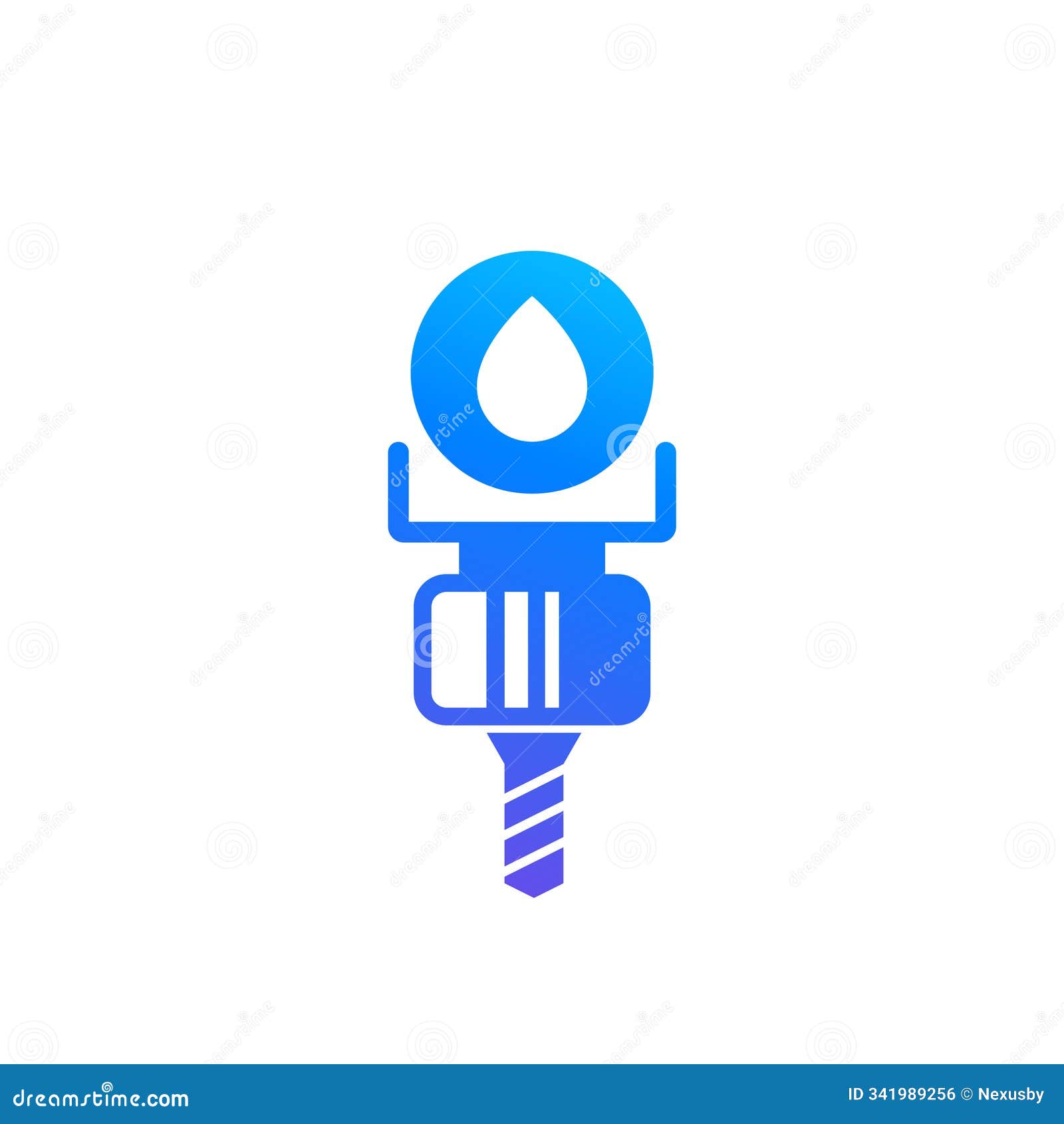 Waterjet Icon, CNC Machine, Water Jet Cutter Cartoon Vector ...