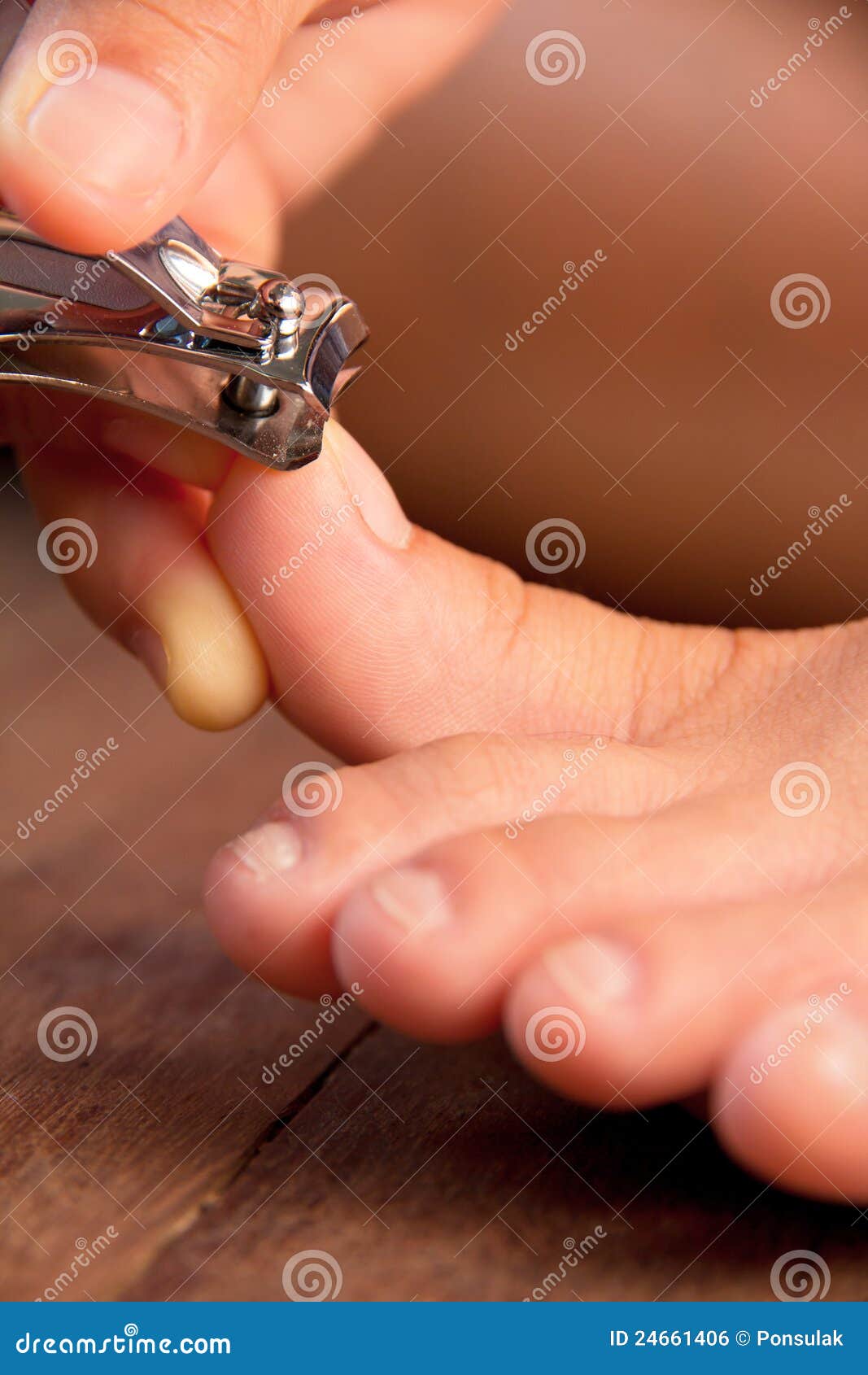 Cutting Your Fingernails Royalty-Free Stock Image | CartoonDealer.com ...