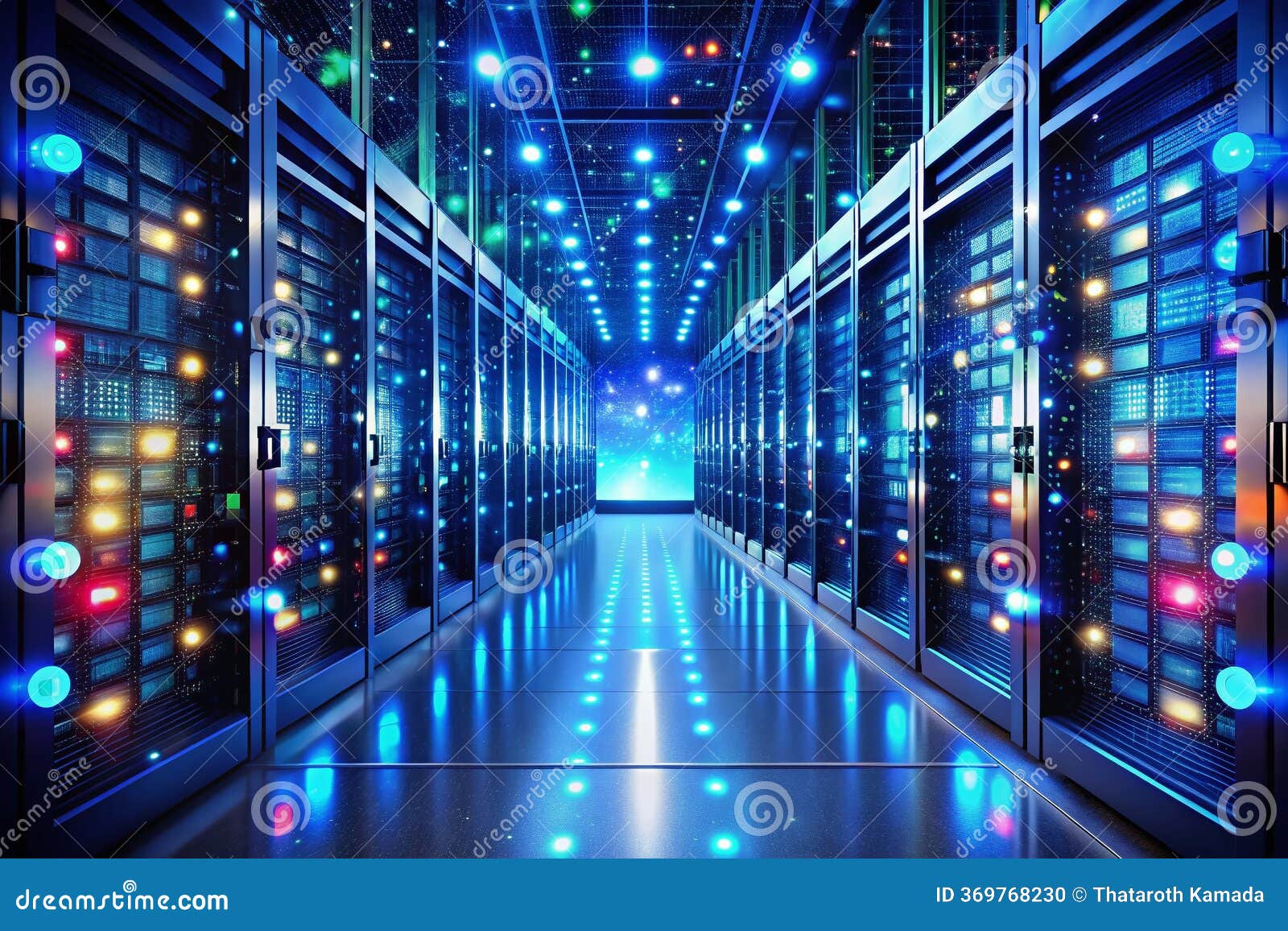 A Visual Of A Cloud Storage Icon With Files And Documents Being ...