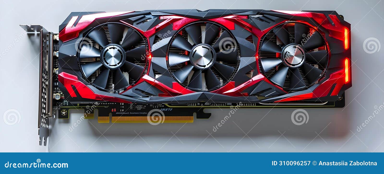 Cuttingedge Graphics Card Showcased on a Pristine White Backdrop for ...