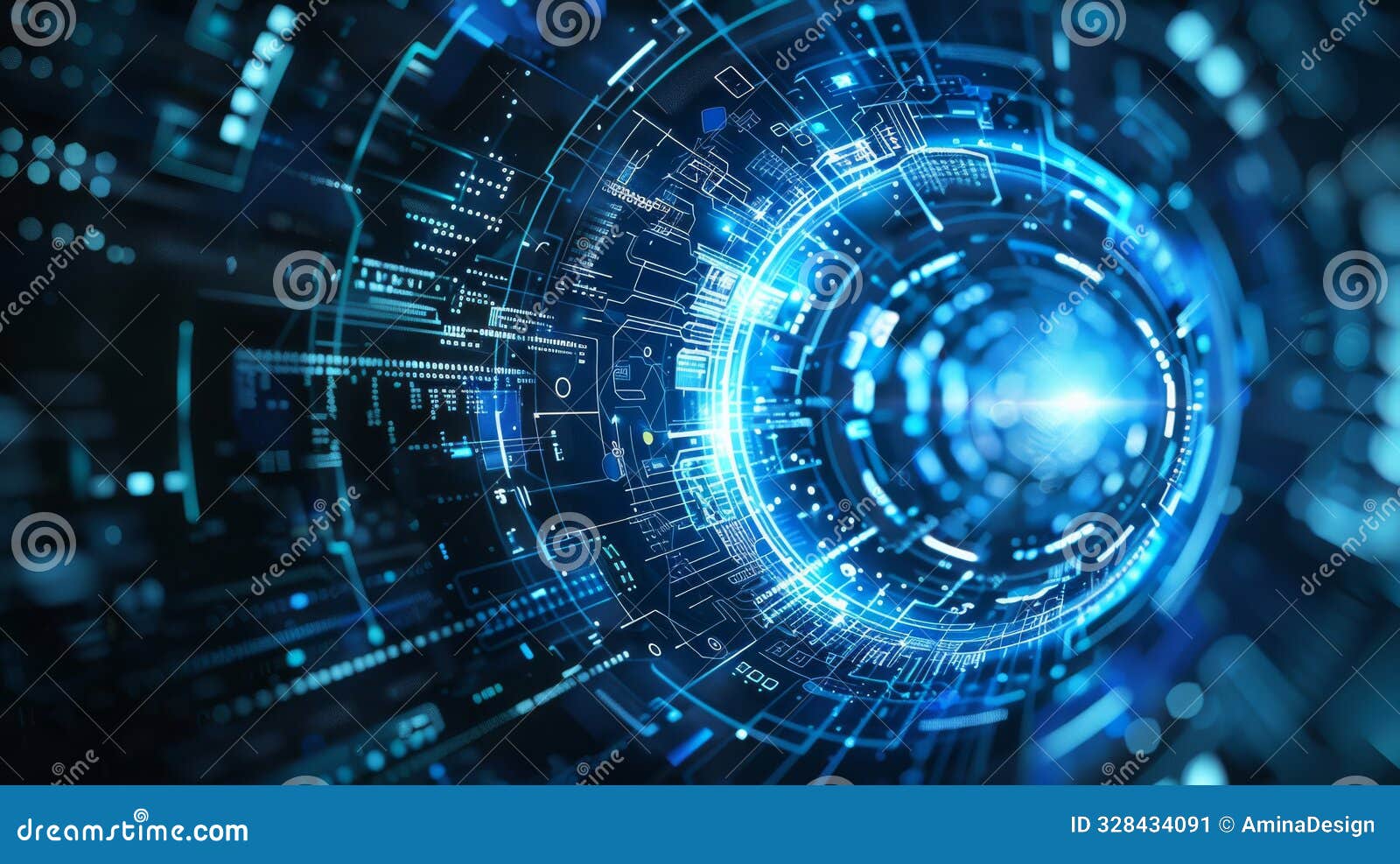 Cuttingedge Visualization of Advanced Digital Technology with a ...