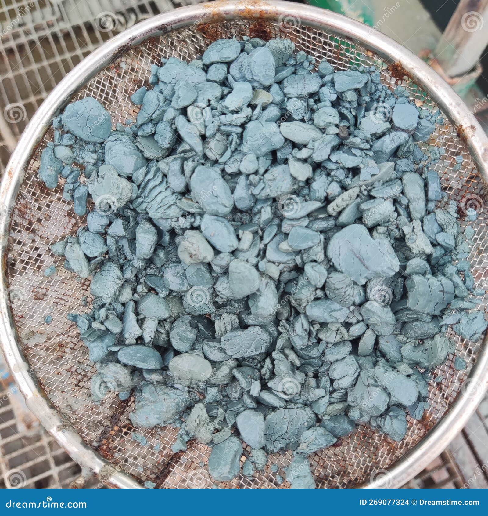 Cuttings Drilling of Formation Shale Stock Photo - Image of drilling ...