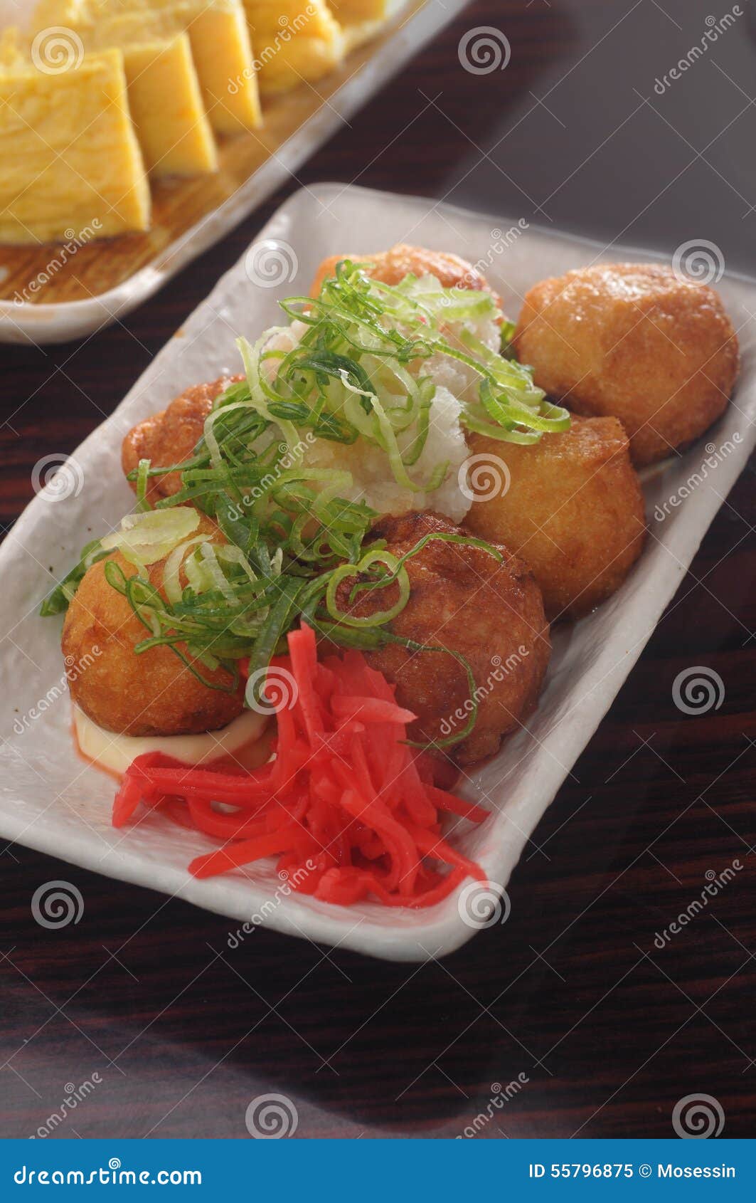 Cuttle fish ball stock image. Image of vegetable, food - 55796875
