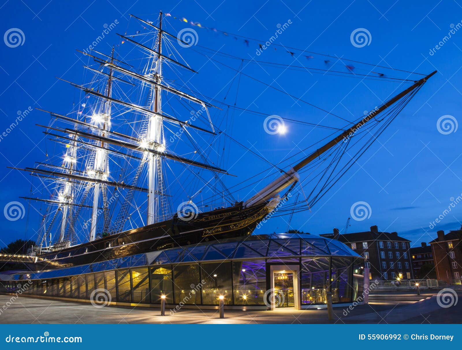 Cutty Sark in Greenwich editorial photography. Image of famous - 55906992