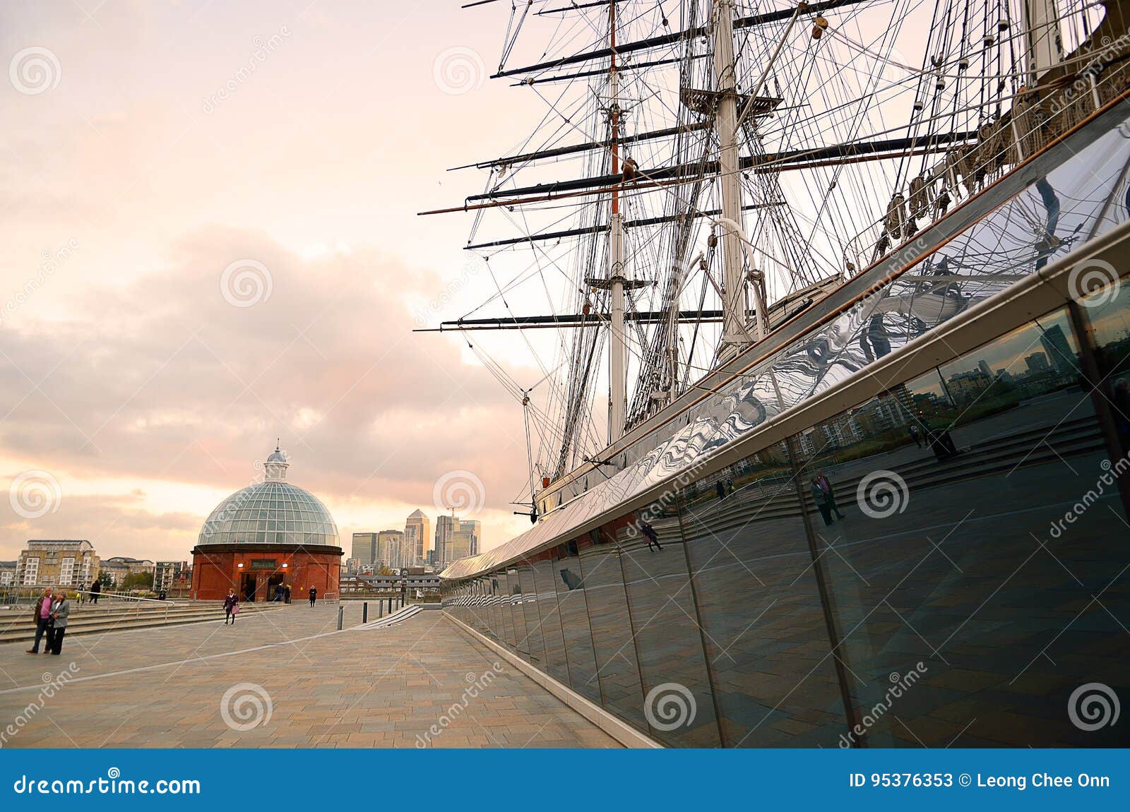 Cutty Sark, Greenwich, London, UK Editorial Stock Photo - Image of ...