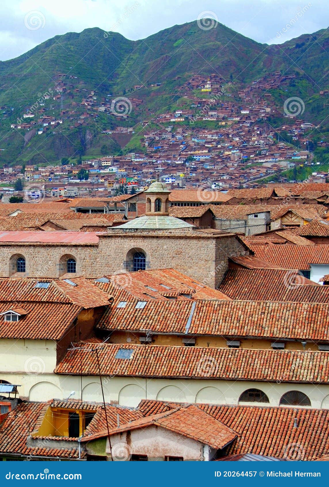 Cuzco city and mountains stock image. Image of nature - 20264457