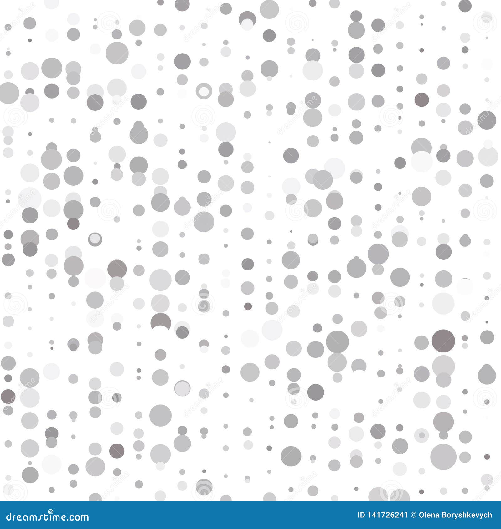 Gray Bubbles on White Background Stock Vector - Illustration of banner ...