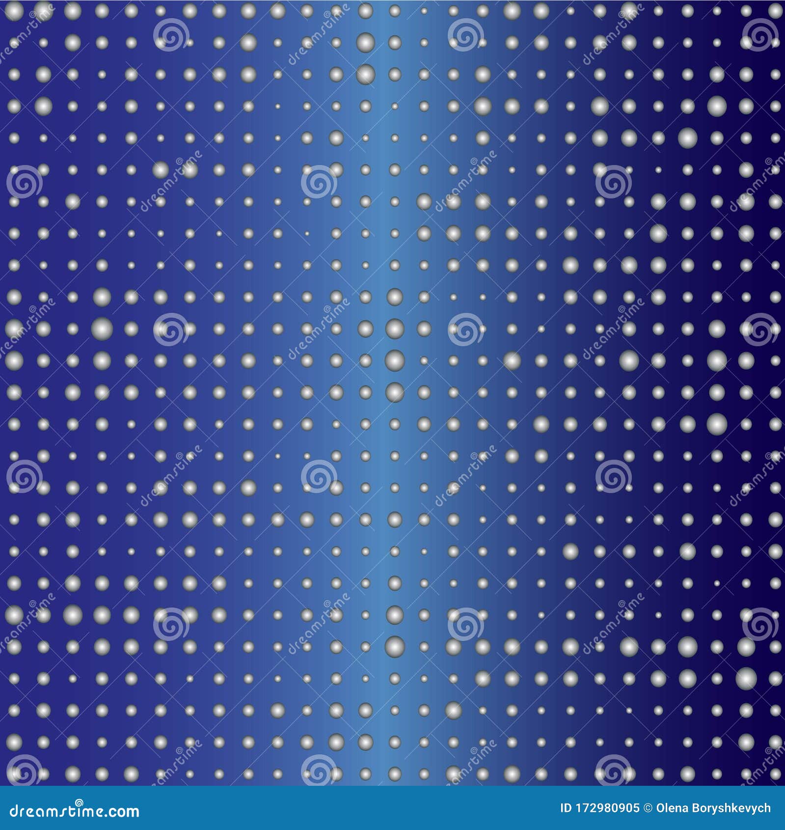 Blue Background with Bubbles Stock Vector - Illustration of points ...