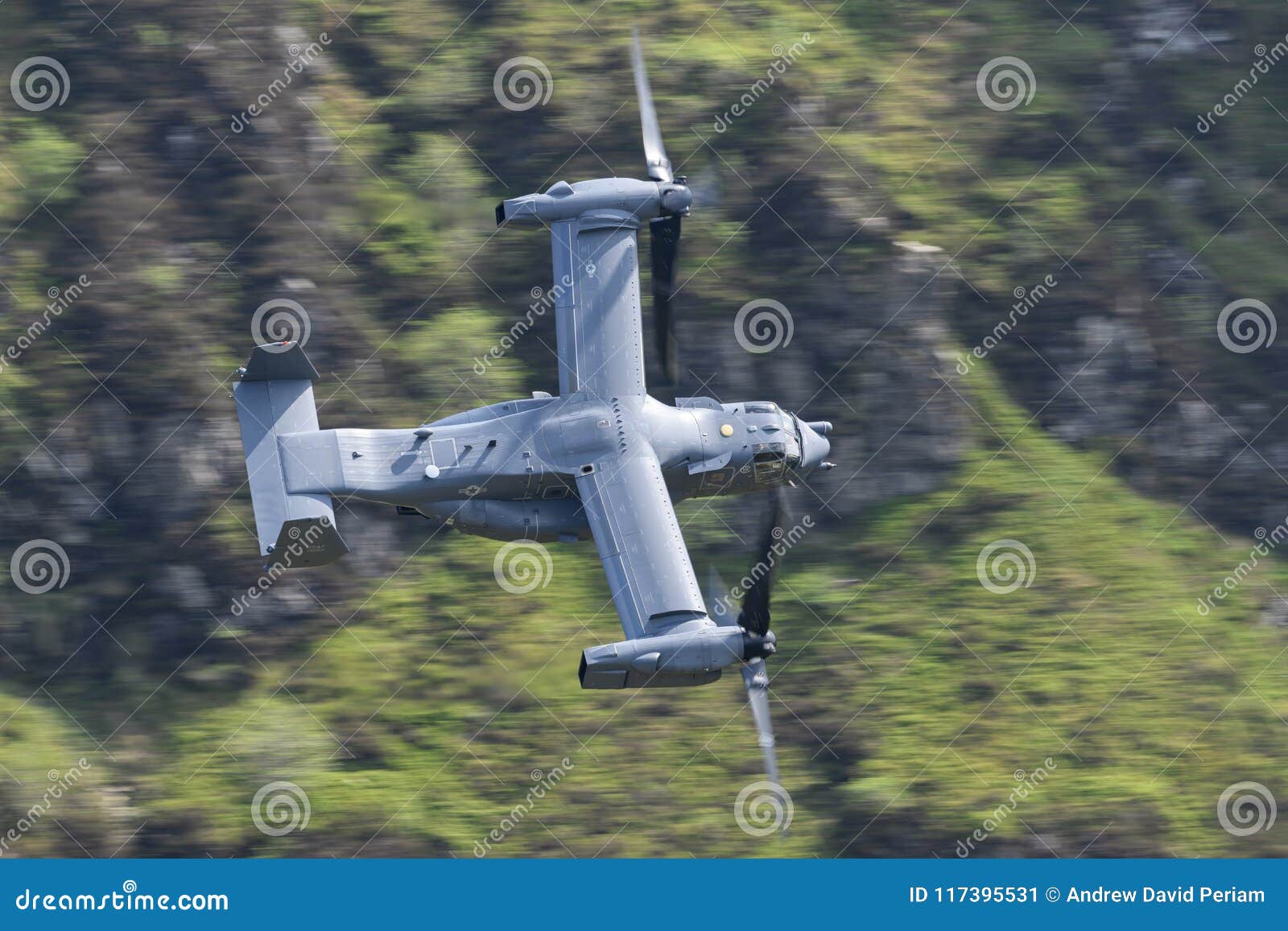 CV-22 Osprey Flying through the Mach Loop Editorial Photo - Image of ...