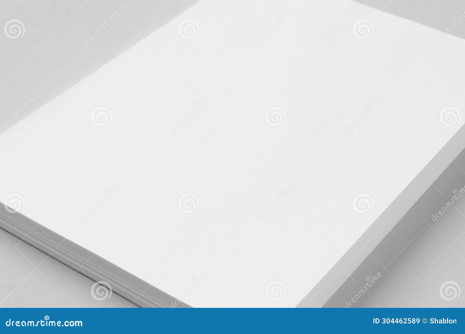 Cv, Resume, Letterhead, Invoice Mockup. Stack Of A4 Papers On A Grey ...
