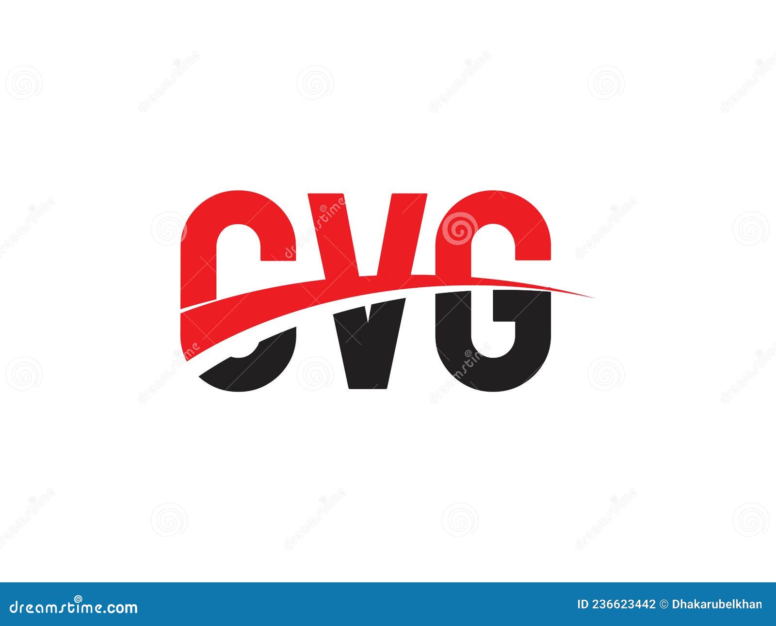 Cvg Letter Initial Logo Design Vector Illustratie Vector Illustratie ...