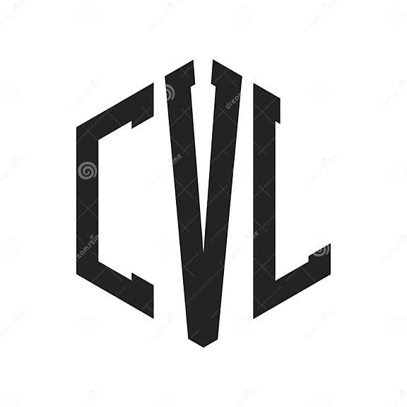 CVL Logo Design. Initial Letter CVL Monogram Logo Using Hexagon Shape ...