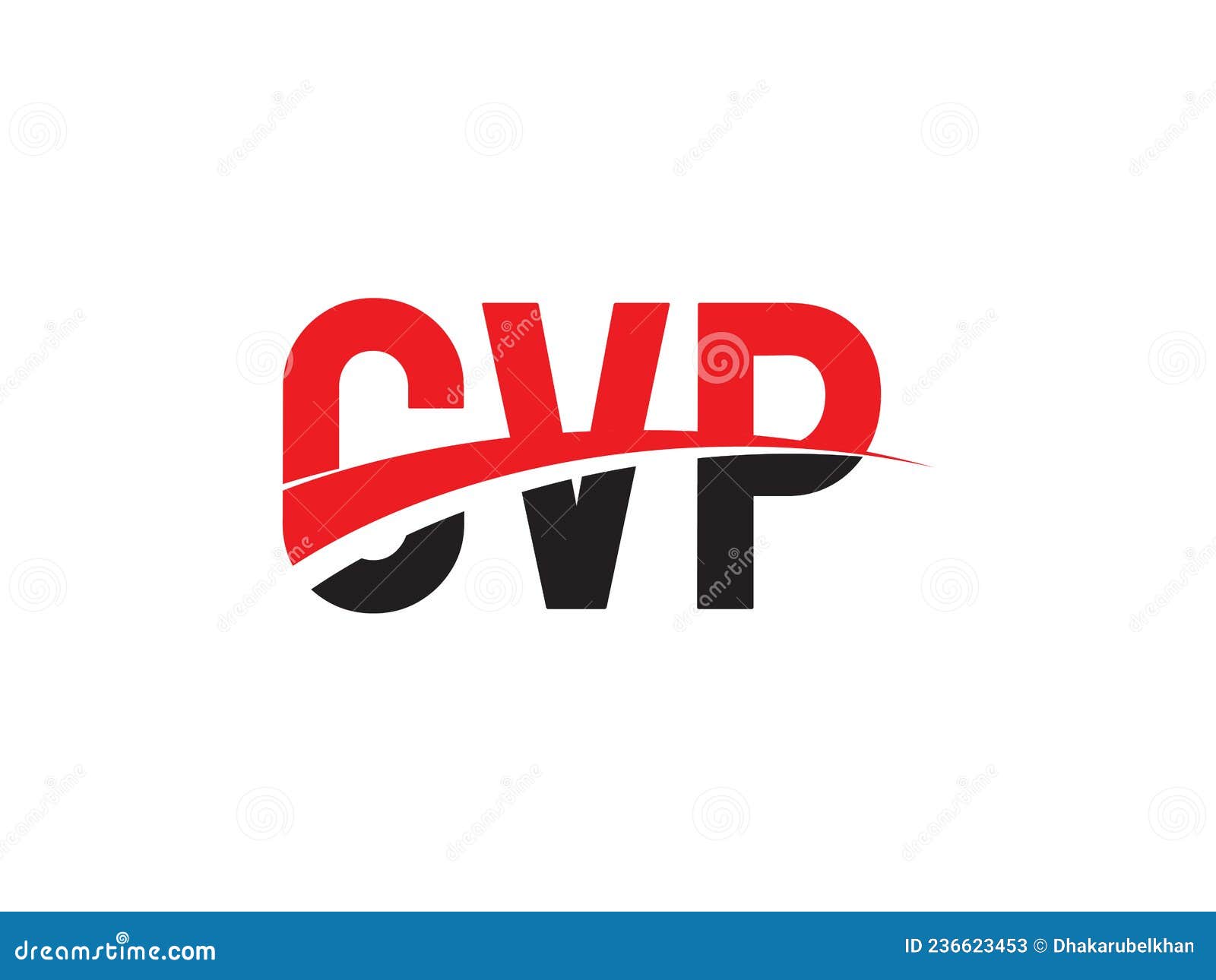 CVP Letter Initial Logo Design Vector Illustration Stock Vector ...