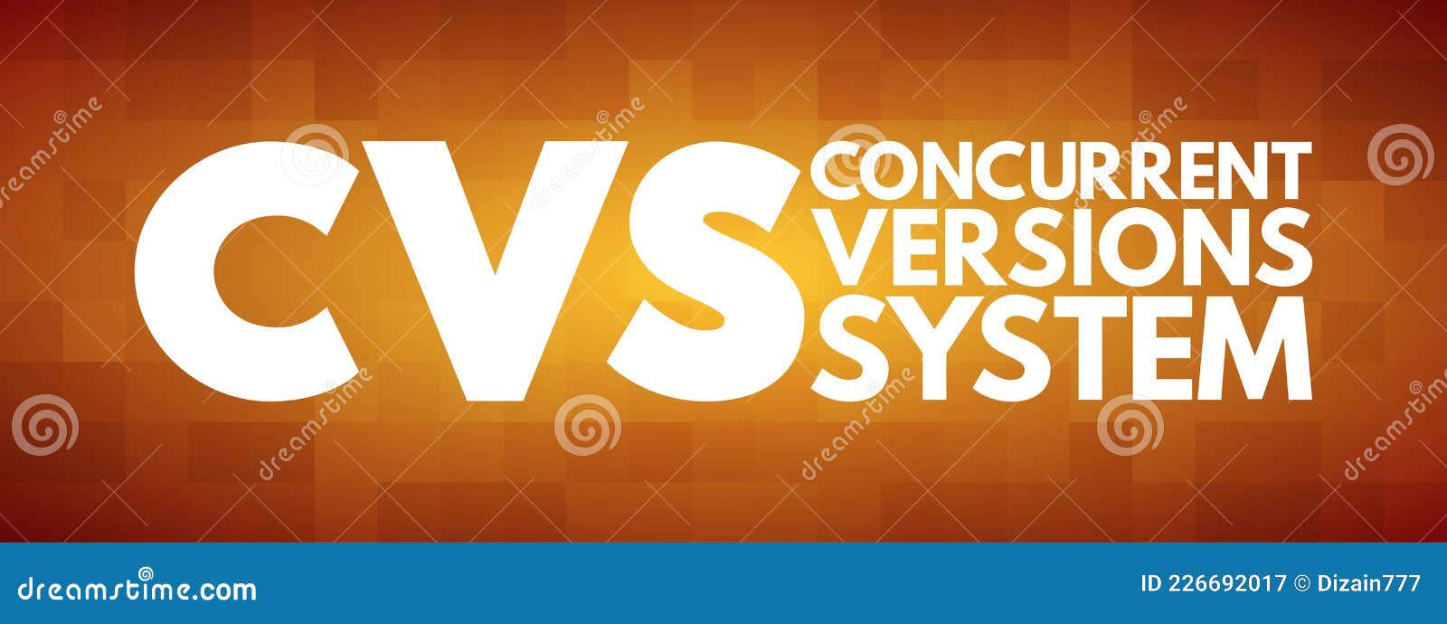 Cvs Concurrent Versions Compection System Acronym Technology Concept ...